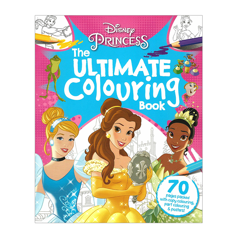 disney princess coloring book 2025