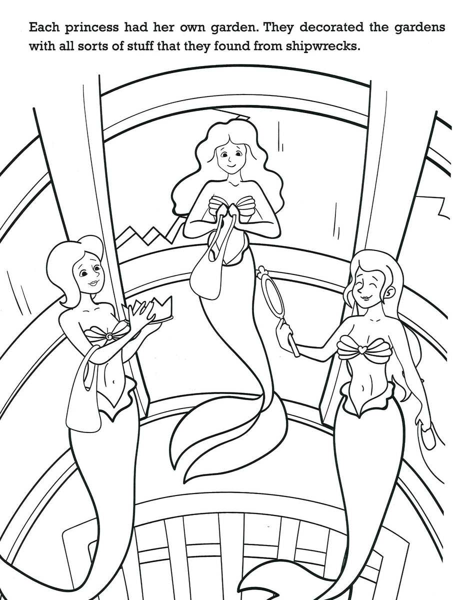 kids story coloring book