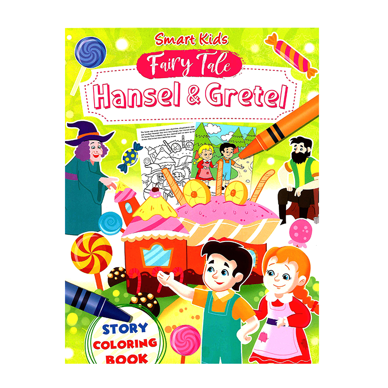 hansel and gretel coloring book
